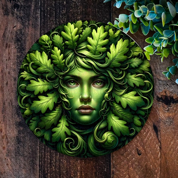Green Woman - Etsy