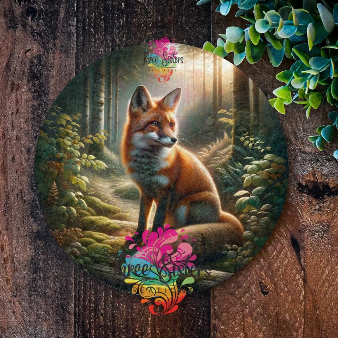 Woodland Fox Sign, Fox Gifts, Outdoor Décor Gift, Nature Inspired ...