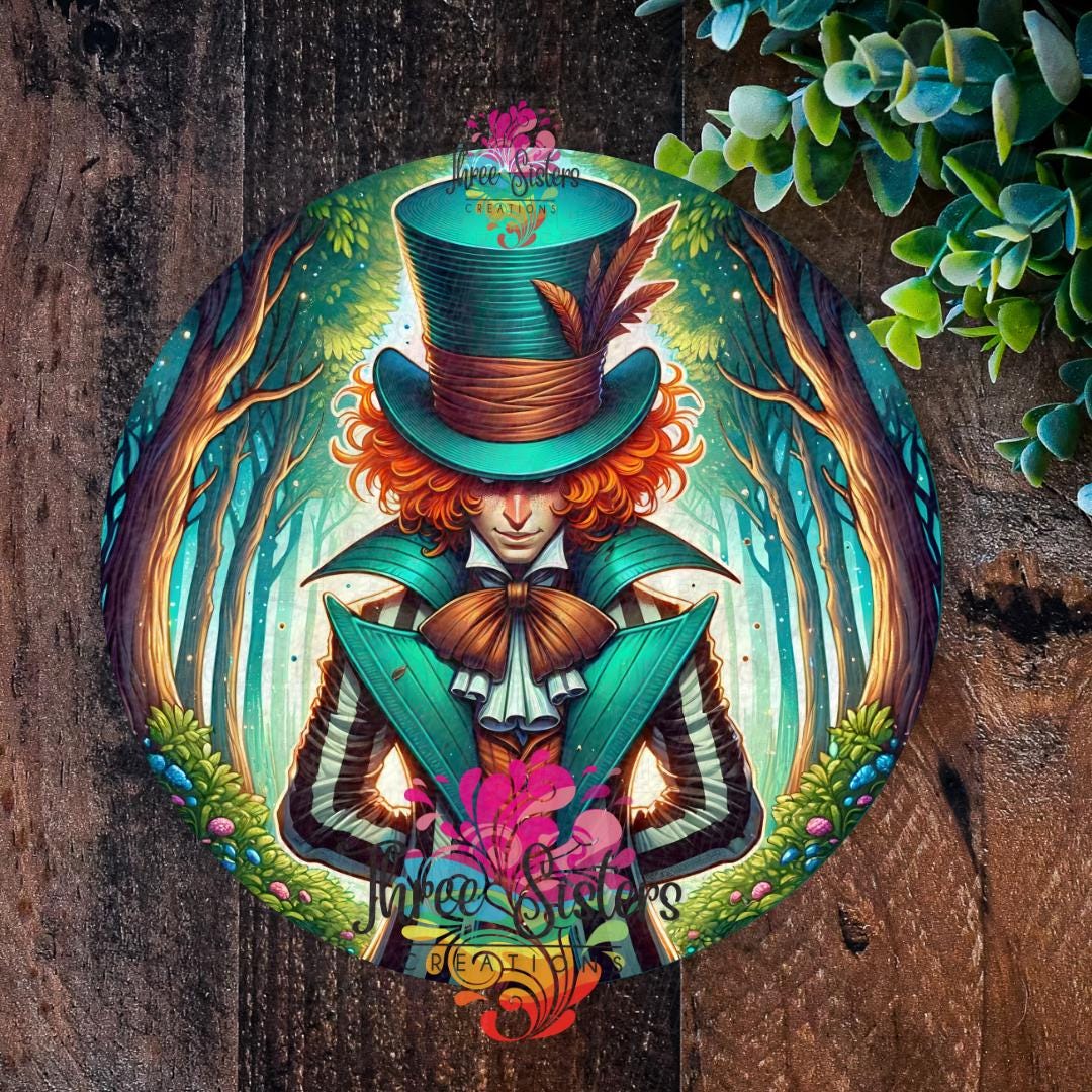 Mad Hatter Tea Party Sign, Alice in Wonderland Décor, Wonderland ...