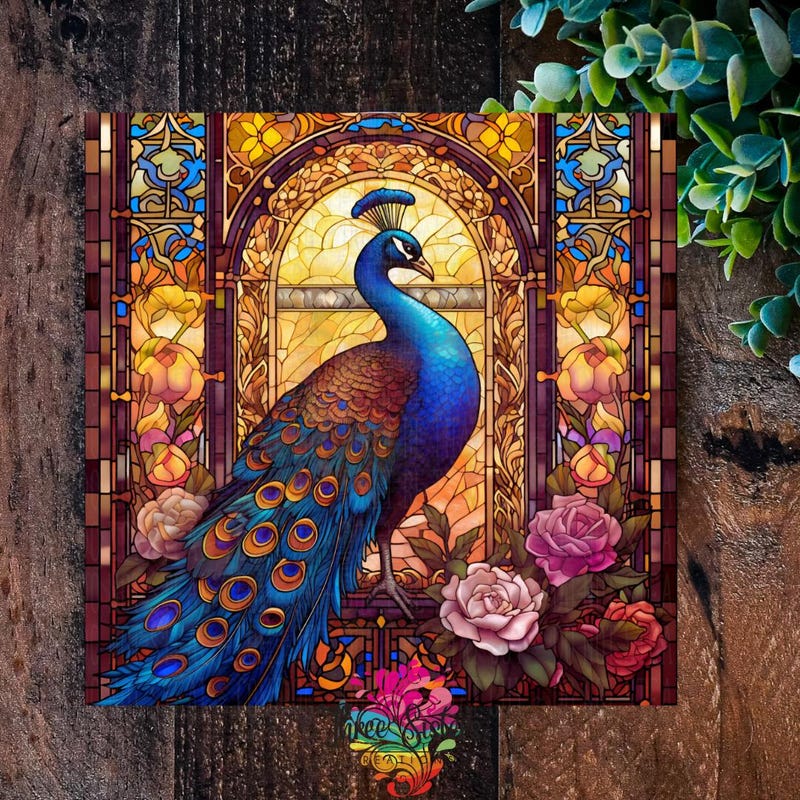 Peacock Decorations - Etsy