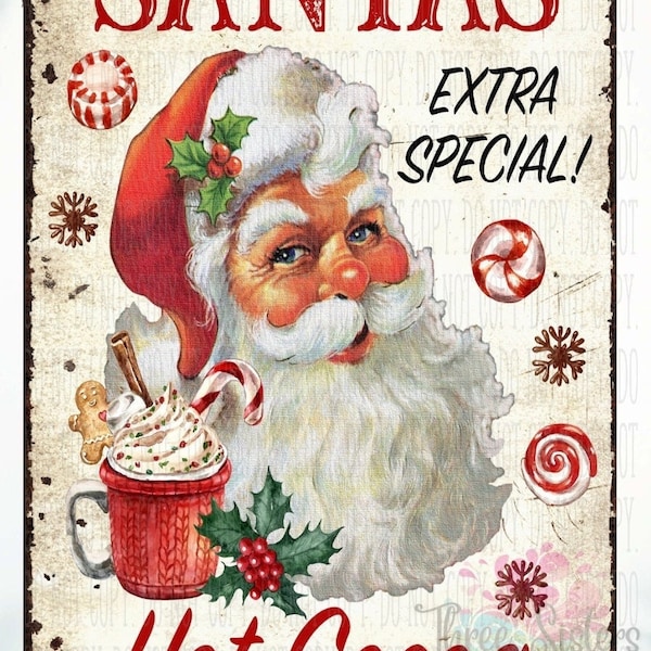 Hot Cocoa Sign - Etsy