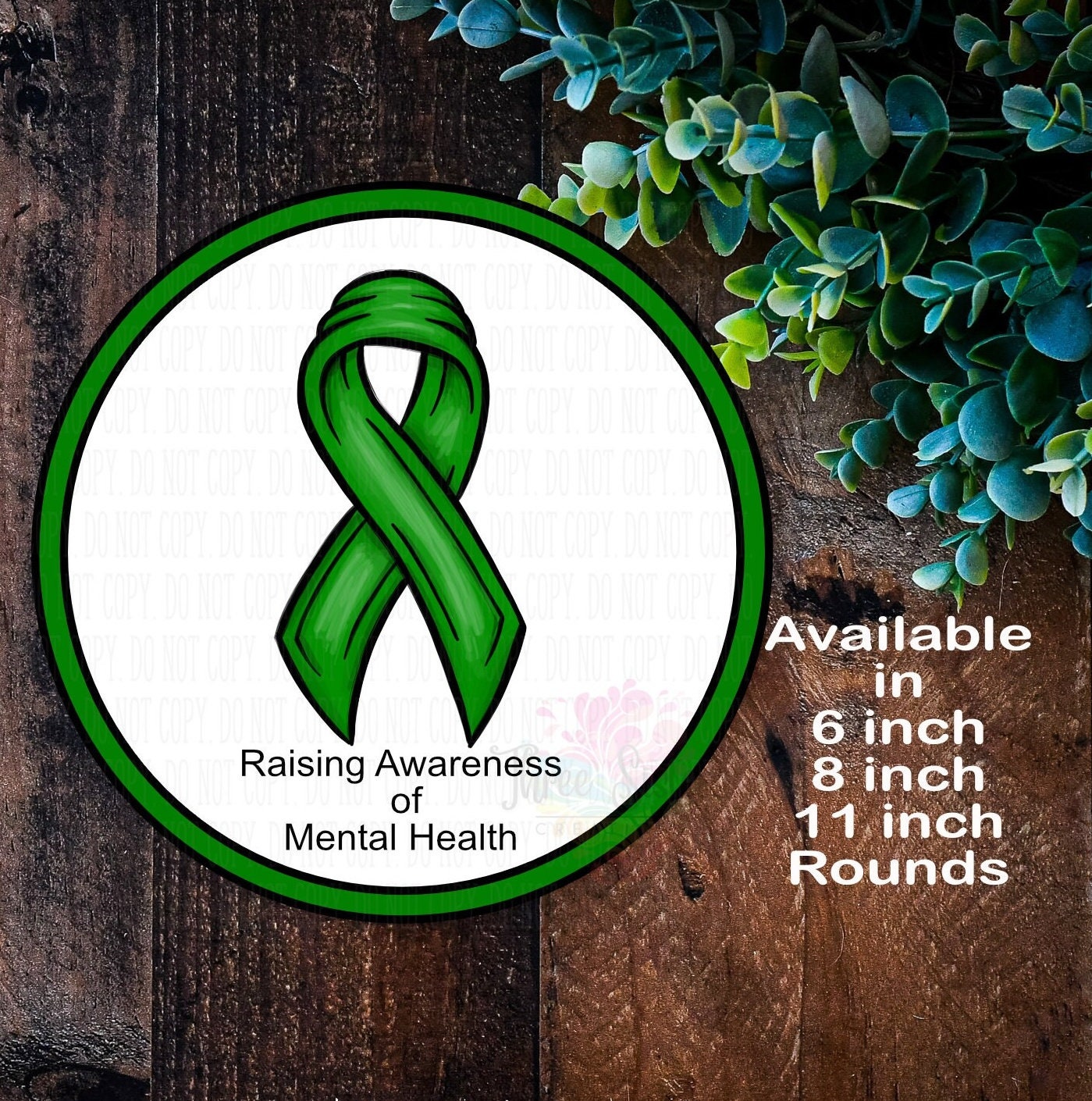 Mental Health Awareness Ribbon Color