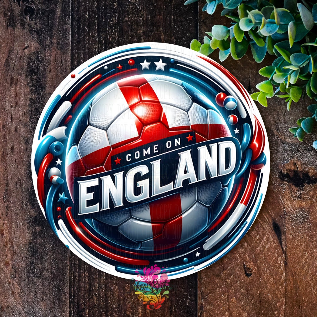 England Football Sign, English Euros Tournament Decoration, England ...