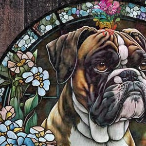 Boxer Dog Sign, Metal Dog Plaque, Wreath Sign, Front Door Wreath - Etsy
