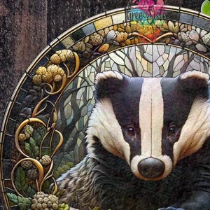 Badger Sign, Badger Lover Gift, Metal Badger Plaque, Garden Decorations ...