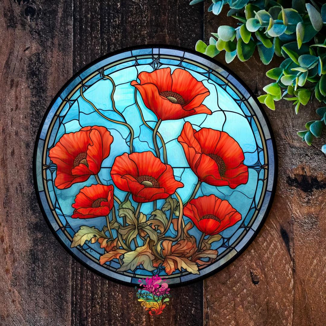 Remembrance Day Wreath Sign, Poppy Day Plaque, Lest We Forget, Red ...
