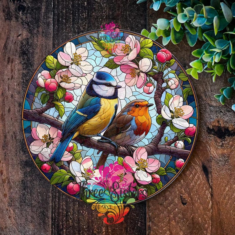 Blue Tit Metal Bird - Etsy