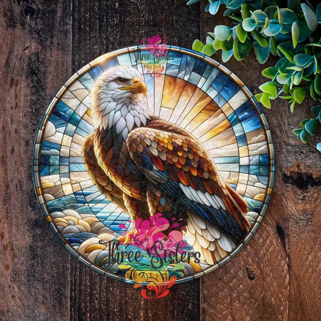 Eagle Sign, Metal Bird Signs, Garden Decorations, Gardening Gifts, Faux ...