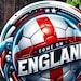 England Football Sign, English Euros Tournament Decoration, England ...