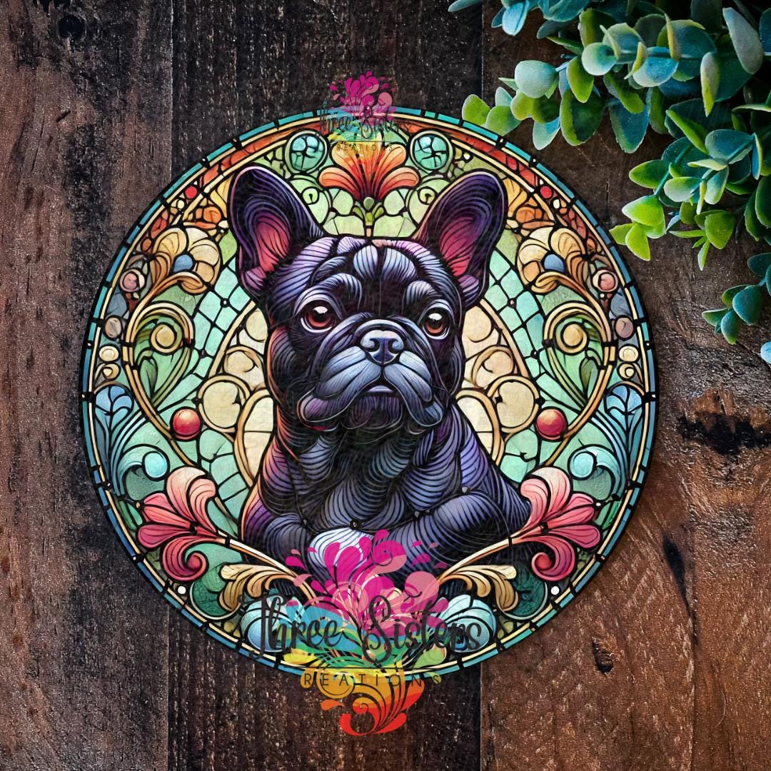 French Bulldog Sign Bulldog Gifts Pet Memorial Plaque Outdoor ...