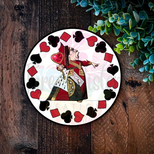 Queen of Hearts Sign. - Etsy