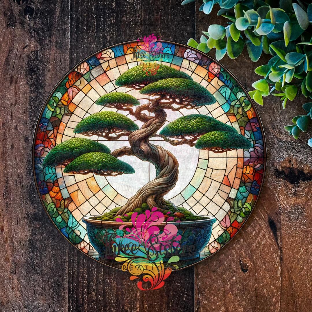 Bonsai Sign , Asian Garden Art, Japanese Garden Ornaments, Outdoor ...