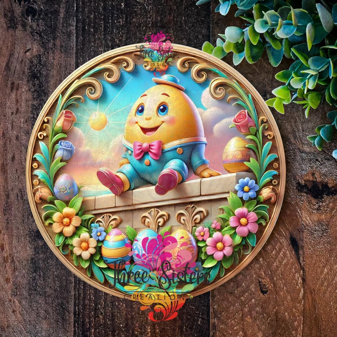 Easter Sign Easter Plaque, Easter Decorations, Easter Wreath Sign ...