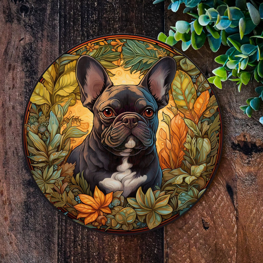French Bulldog Dog Signs, Frenchie Gifts, Metal Dog Sign, Pet Memorial ...