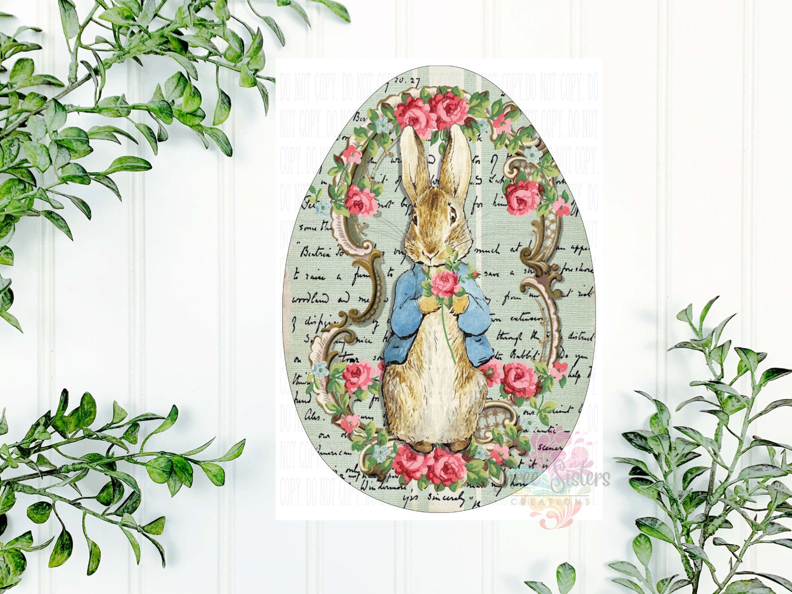 Peter Rabbit Sign Easter Egg Sign Peter Rabbit Easter Sign - Etsy