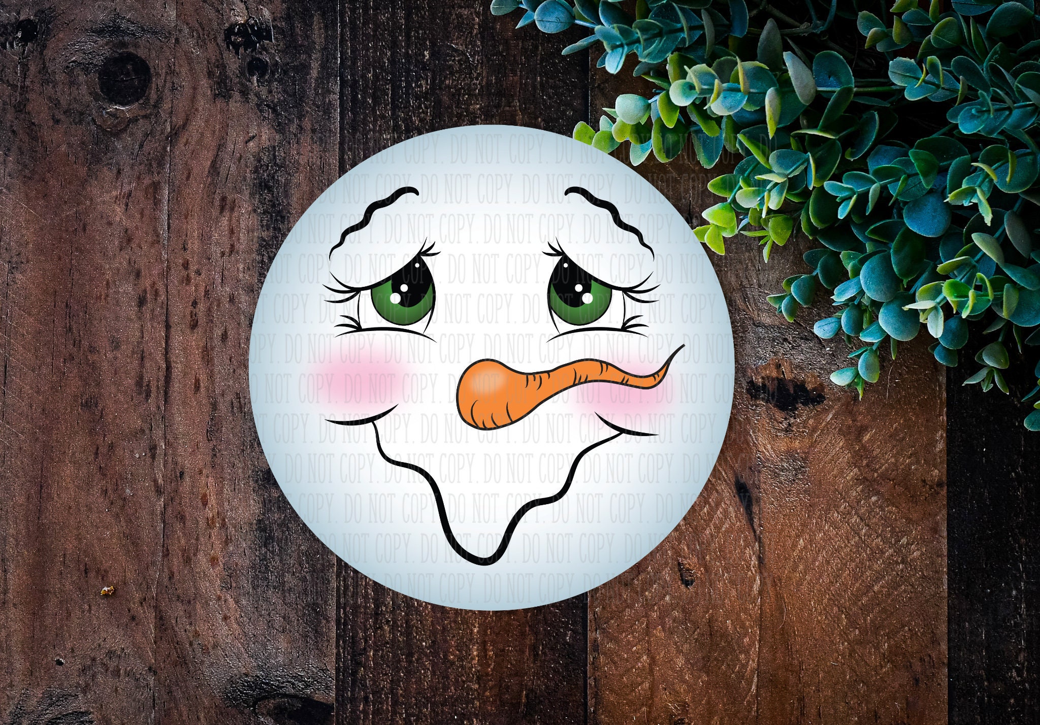 Snowman Face Sign Snowman Sign Winter Wreath Sign Christmas - Etsy UK