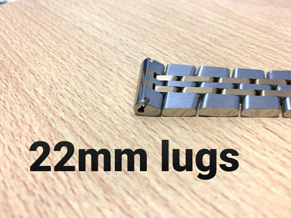 STUNNING Two Tone BREITLING BRACELET Watch Strap in - Etsy