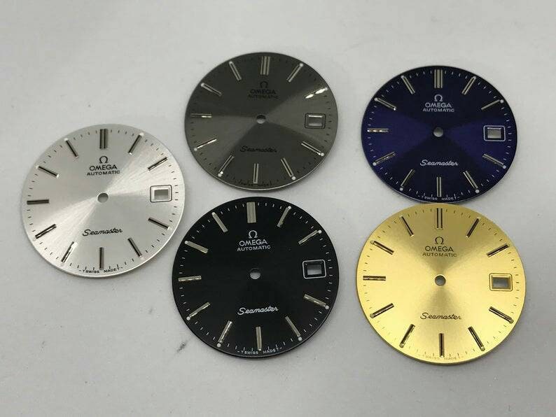 Omega Seamaster Watch Dials 5 Colours Available Shiny - Etsy