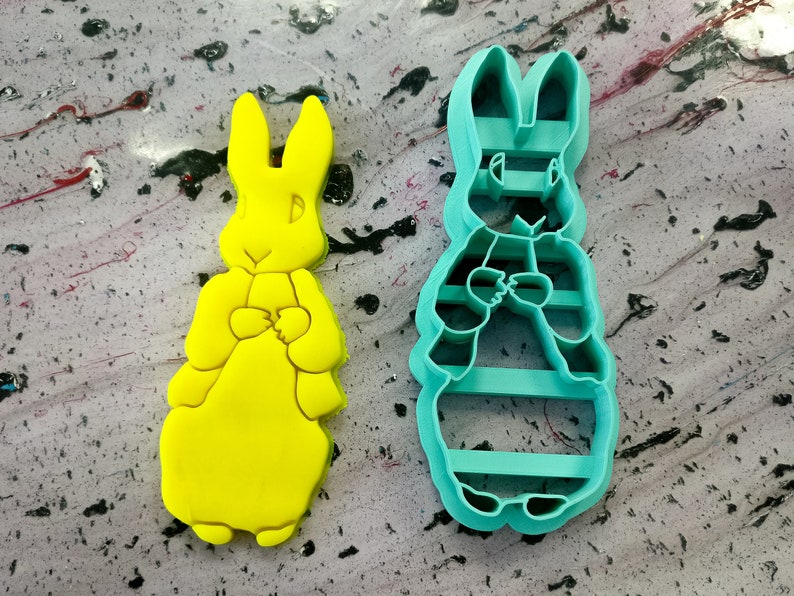Peter Rabbit Cookie Cutters and Embossers Cake and Fondant | Etsy