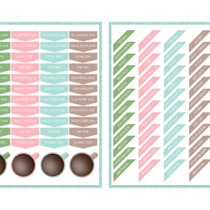 Cactus Plants Digital Planner Stickers, Precropped PNG and Goodnotes ...