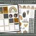 Autumn Boho Digital Planner Stickers Precropped Goodnotes 5 | Etsy