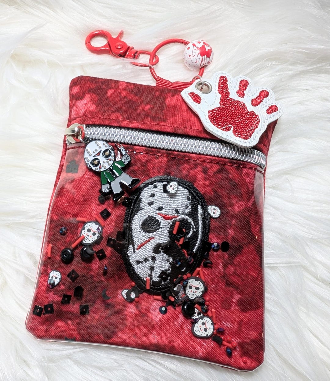 Jason Horror Shaker Zipper Pouch – Slasher Fan Gift - Etsy