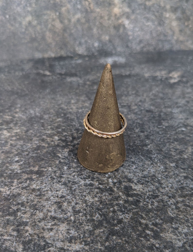 Ring Cone Ring Tree Concrete Jewellery Stand Ring Display - Etsy UK