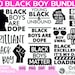 Black Boy Bundle Svg, Black Boy Svg, African American Svg, Black Child ...
