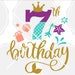 Mermaid Tail Number 7 SVG Dxf ,mermaid SVG Silhouette and Cricut Cut ...