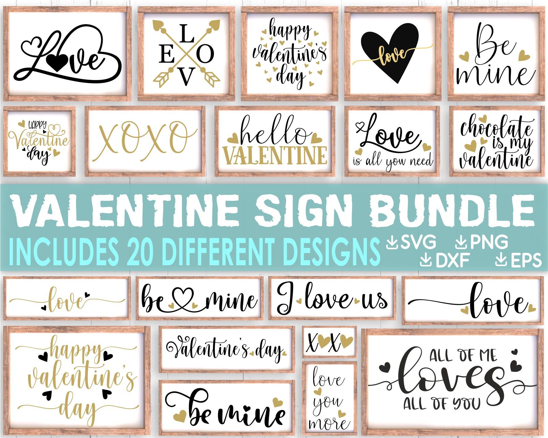 Valentine Sign SVG Valentines Day Svg Porch Sign SVG - Etsy UK