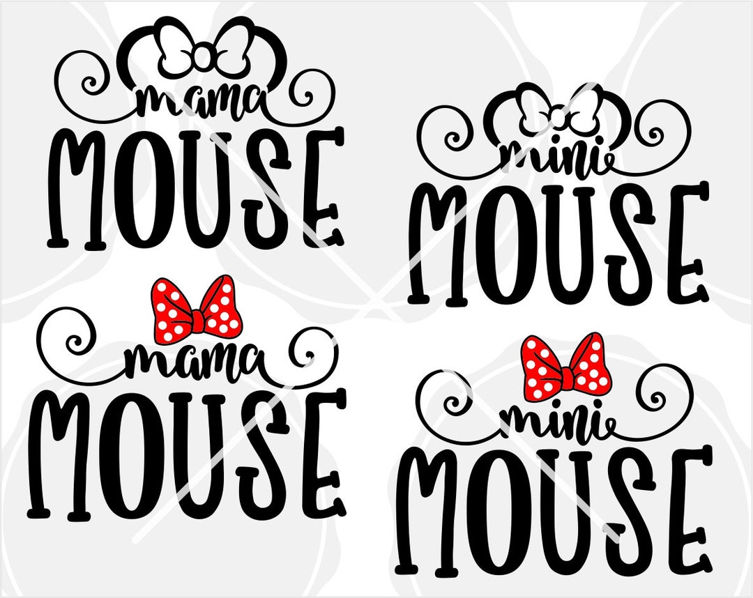 Mama Mouse Svg, Family Trip Svg, Family Vacation Svg, Best Day Ever Svg ...