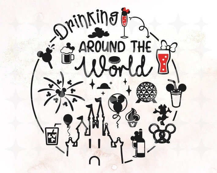 Disney Drinking Team Svg For Cricut Free Svg For Cricut Crafters File Svg Png Eps Dxf