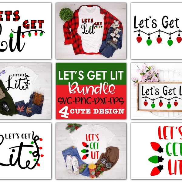 Lit Svg - Etsy