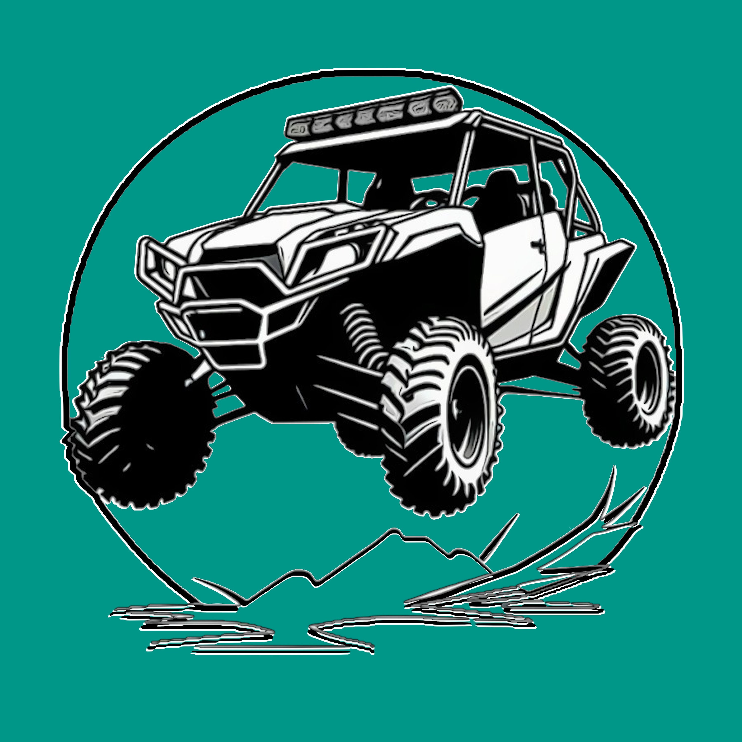 RZR Style UTV Black and White Logo Graphic *digital Download* - Etsy