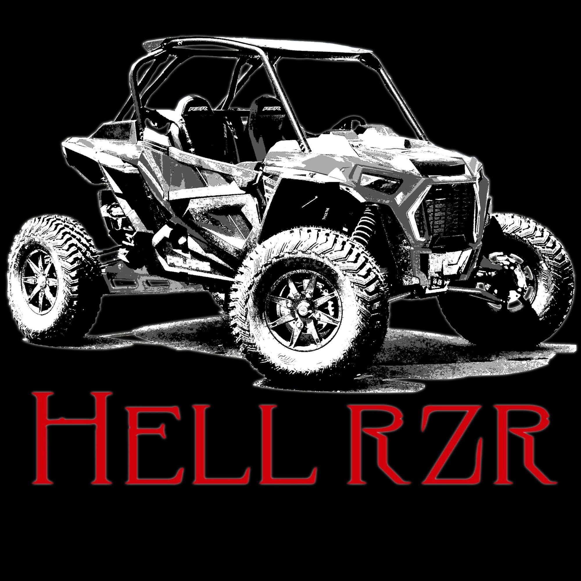 Hell RZR UTV SXS Graphic *digital Download* - Etsy