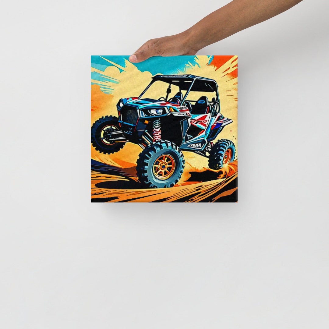 RZR Toon Graphic Canvas - Etsy