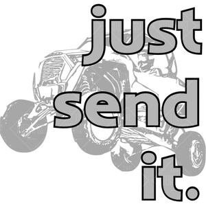 Just Send It RZR UTV SXS Graphic digital Download - Etsy