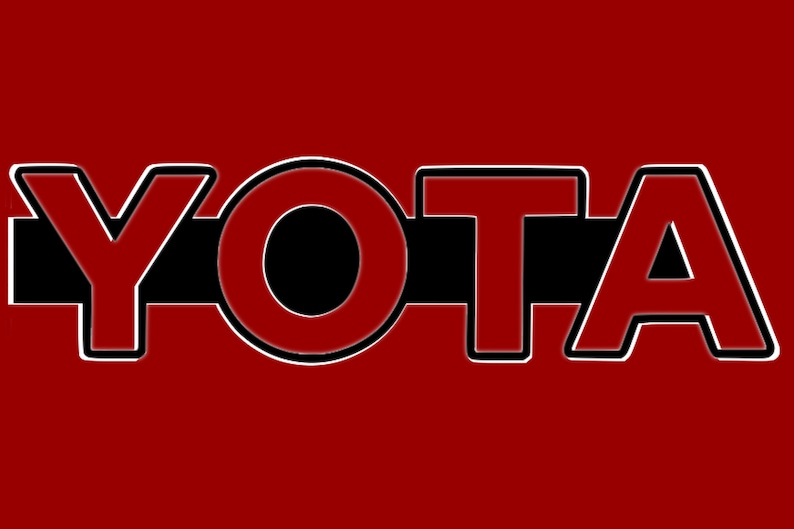 Retro Style Yota Logo Graphic digital Download - Etsy