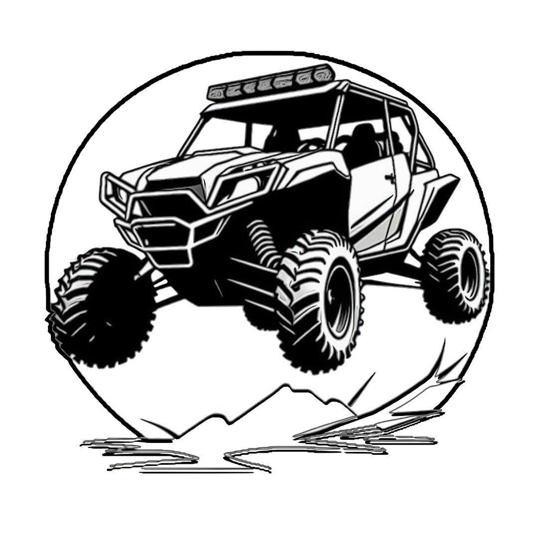 RZR Style UTV Black and White Logo Graphic *digital Download* - Etsy