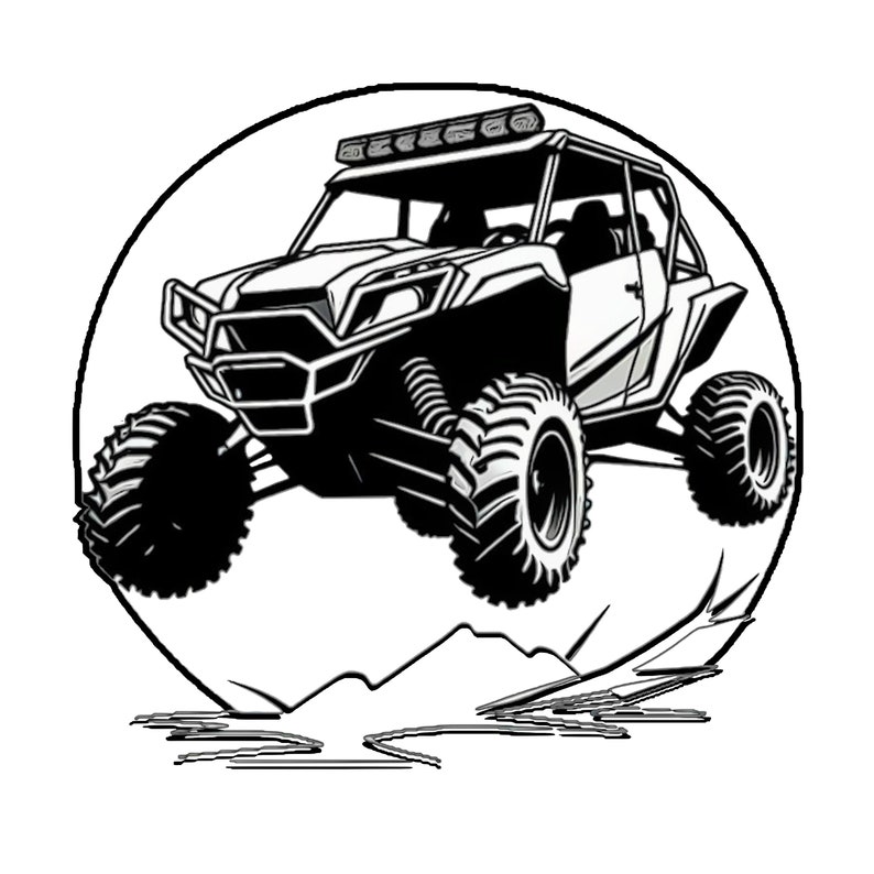 RZR Style UTV Black and White Logo Graphic *digital Download* - Etsy