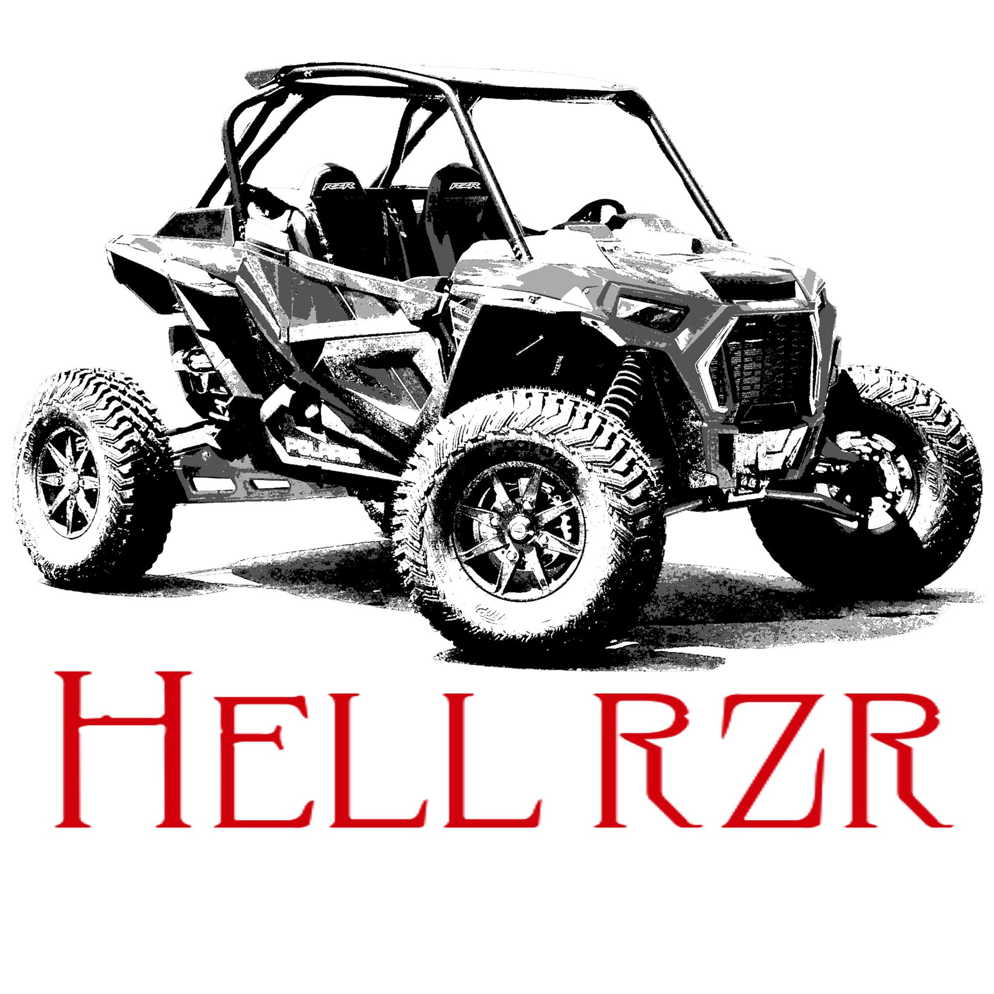 Hell RZR UTV SXS Graphic *digital Download* - Etsy