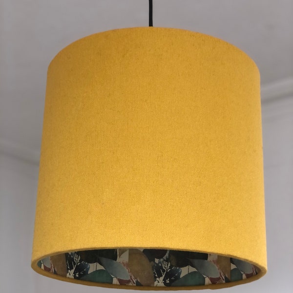 Yellow Lampshade - Etsy