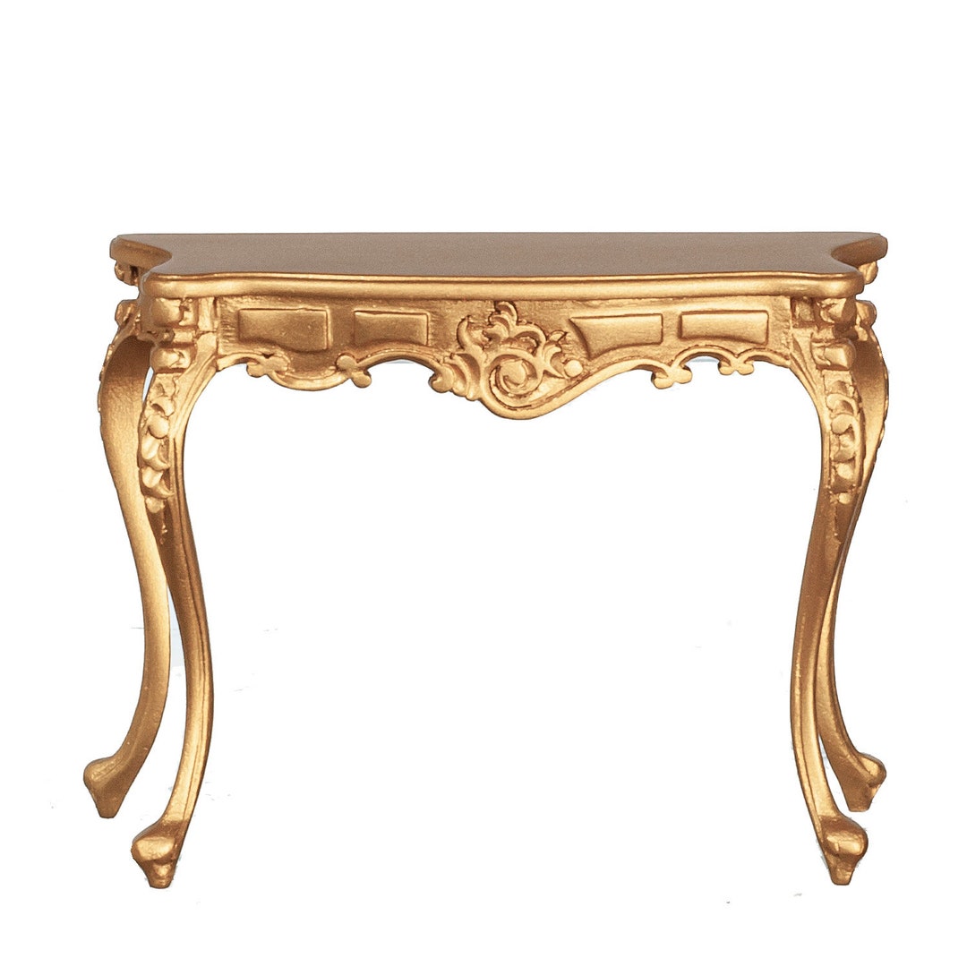 1:12 scale Louis XV Rocco Hall Table jj20018g - Etsy Österreich