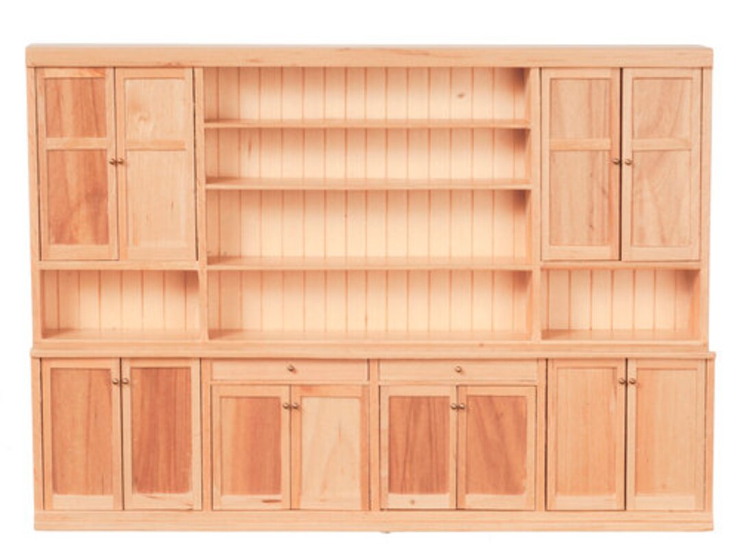 1 12 SCALE Oak Kitchen Wall #JP005 JBM Miniatures - Etsy