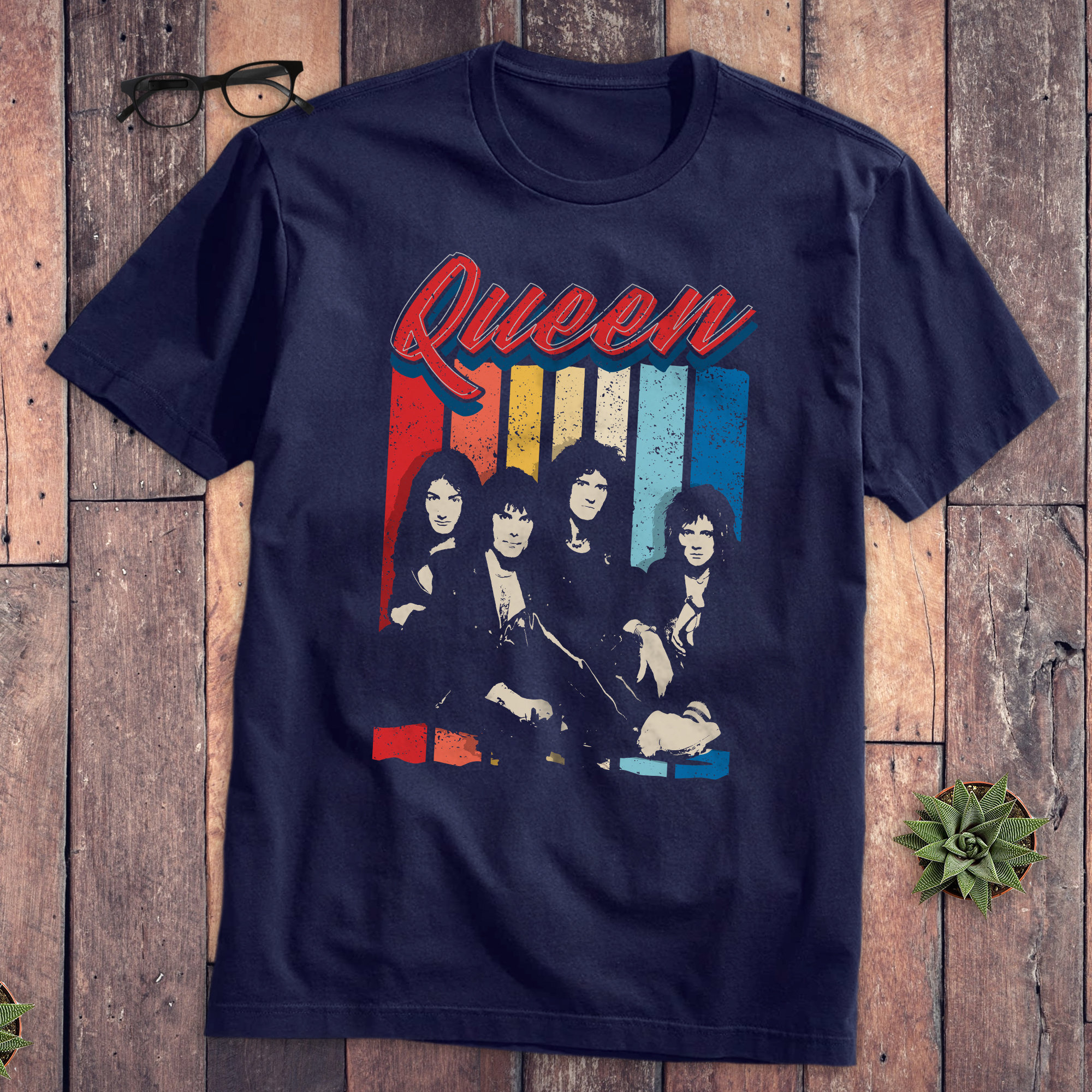 Vintage Queen T-Shirt | Queen Rock Band Concert Shirt sold by Sunshine ...