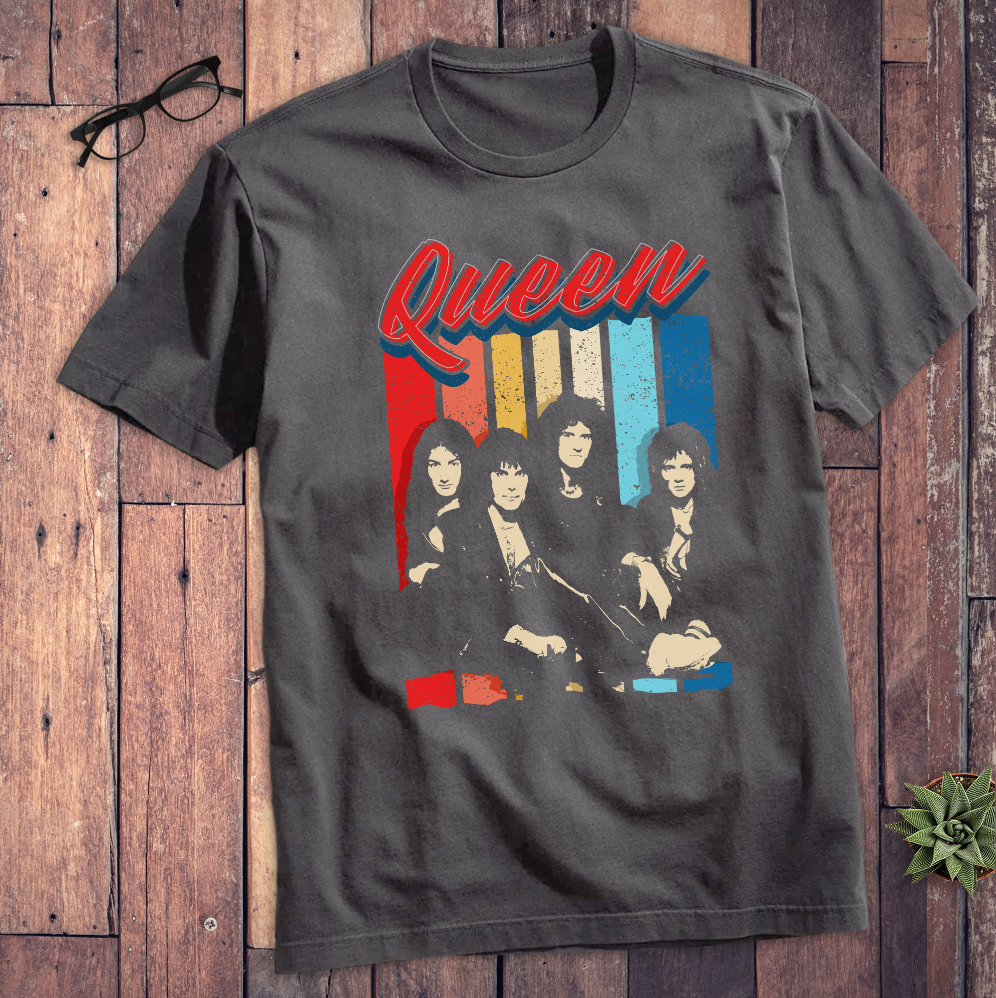 Vintage Queen T-Shirt | Queen Rock Band Concert Shirt sold by Sunshine ...