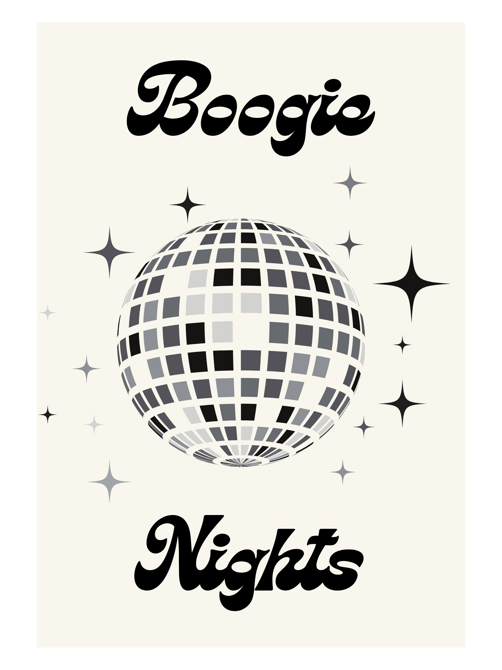 Disco Ball Print Retro Disco Ball Art Trendy 70s Print - Etsy