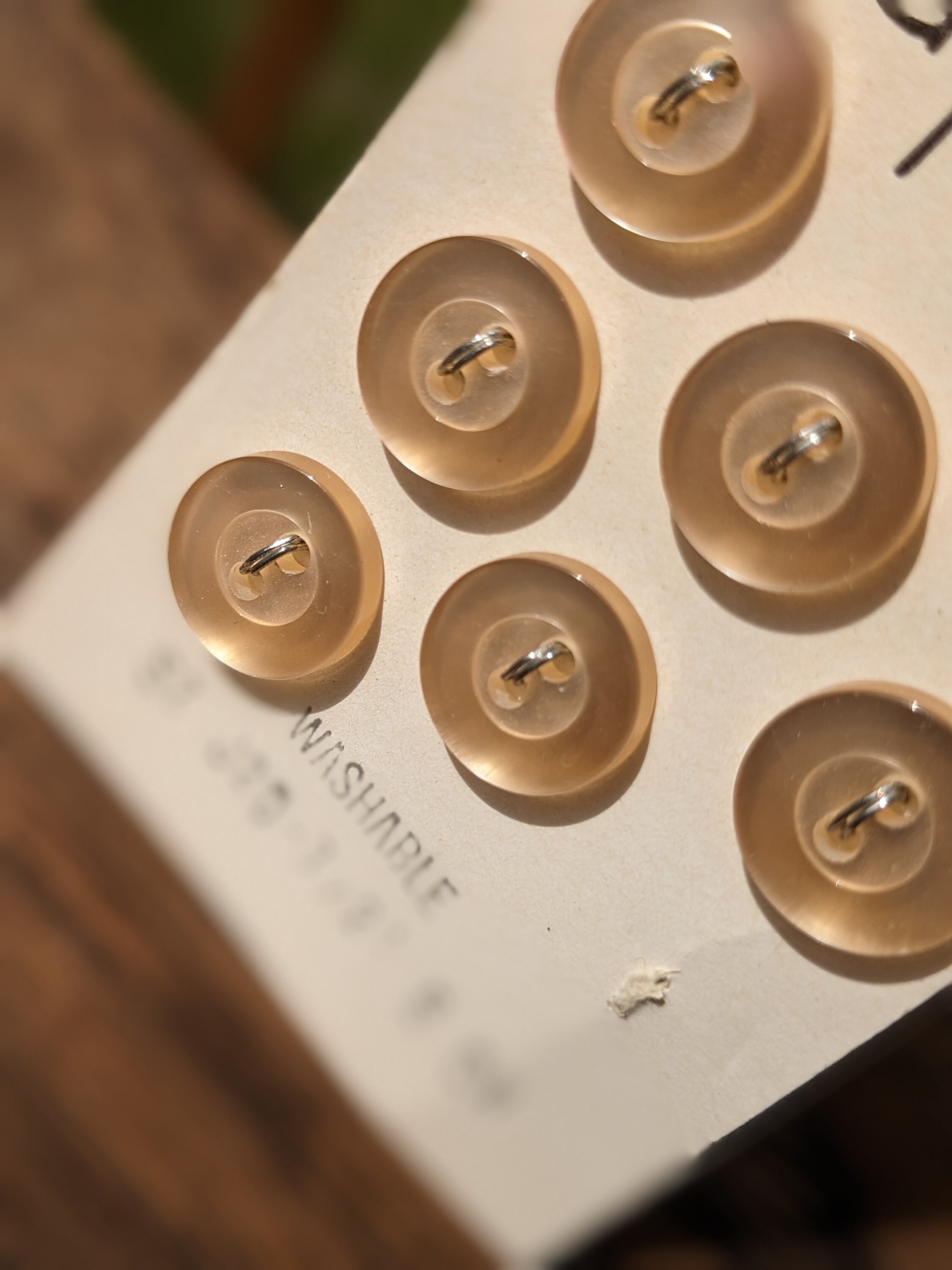 Vintage La Petite off White Buttons - Etsy