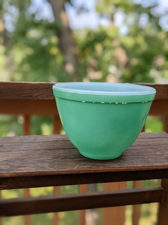 Vintage Glasbake Turquoise Primary - Etsy