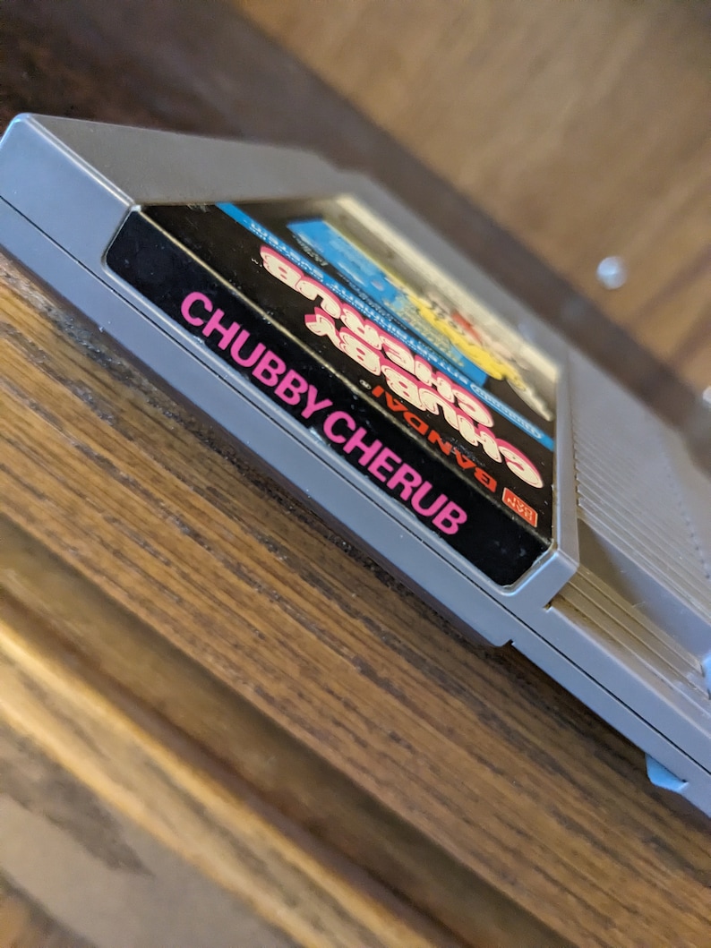 Chubby Cherub NES Video Game - Etsy